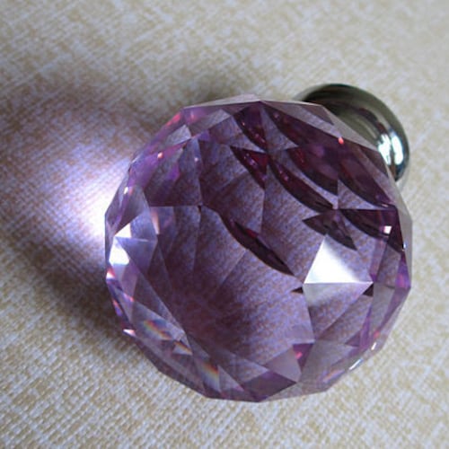 Blue Glass Dresser Knobs / Crystal Drawer Knobs Pulls Handles - Etsy