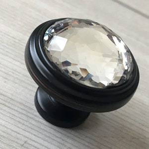 Glass Knob Crystal Knobs Dresser Knobs Pulls Drawer Pull Handles Cabinet Door Knobs Handle Lynns ...