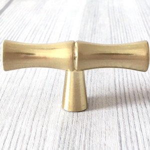Bamboo Knob Drawer Pulls Cabinet Knobs Pull Dresser Handles Lynns ...