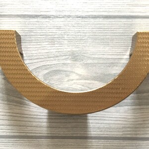 3.75 5 Half Circle Drawer Pull Handles Dresser | Etsy