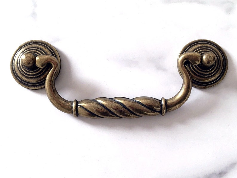 3.75 5 Drop Bail Swing Drawer Pulls Vintage Style - Etsy