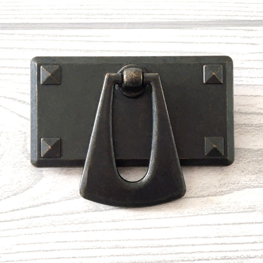 1 1/2" Vintage Look Drawer Pull Drop Bail Swing Dresser Pulls Handle ...