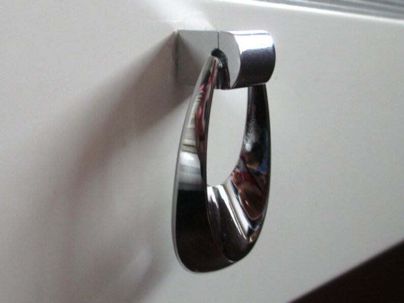 Oval Drop Ring Modern Dresser Pulls Drawer Pull Handles Knob - Etsy