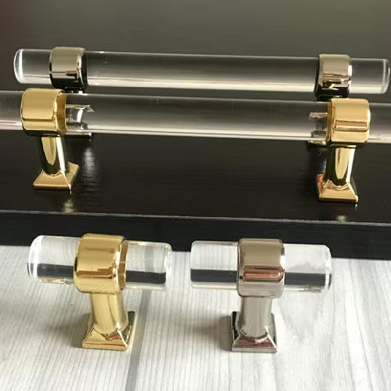 Glass Drawer Pulls - Etsy