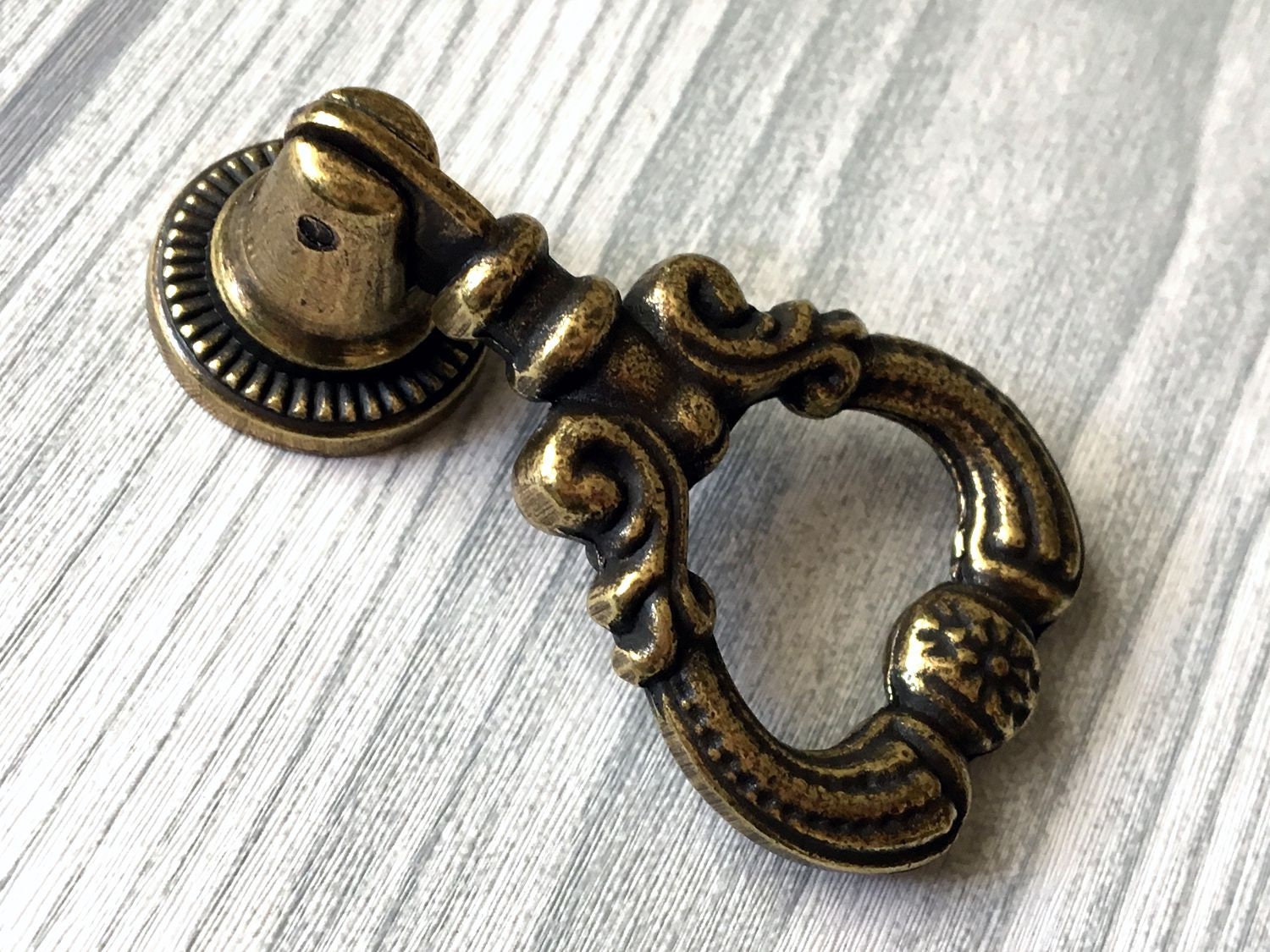 Furniture Drawer Pulls & Knobs Drop Ring Hanldes Drawer Pulls Handle ...