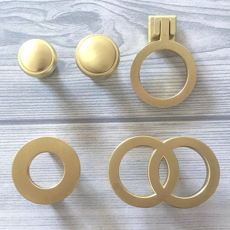 Round Drawer Pulls - Etsy