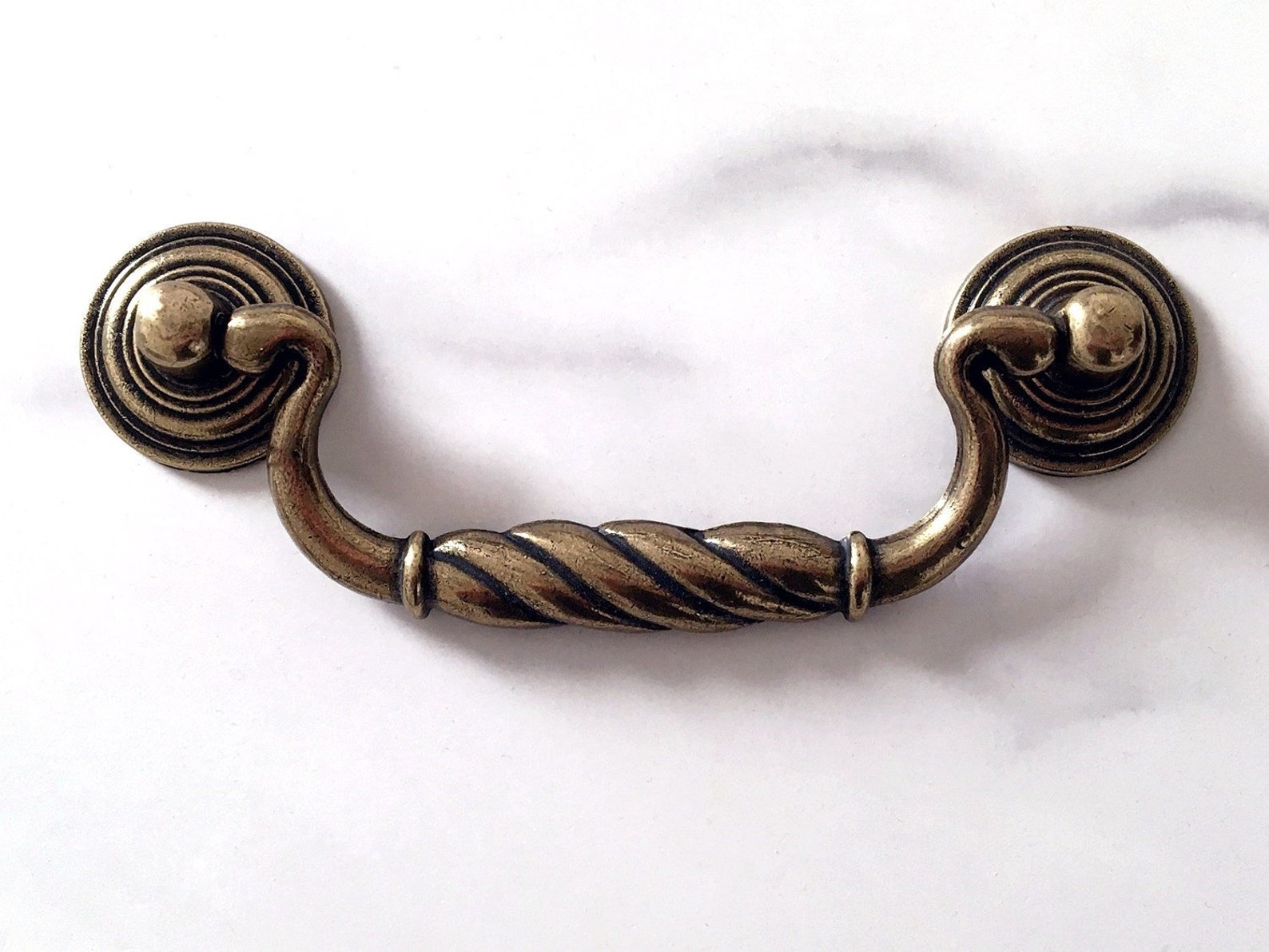 3.75 5 Drop Bail Swing Drawer Pulls Vintage Style - Etsy