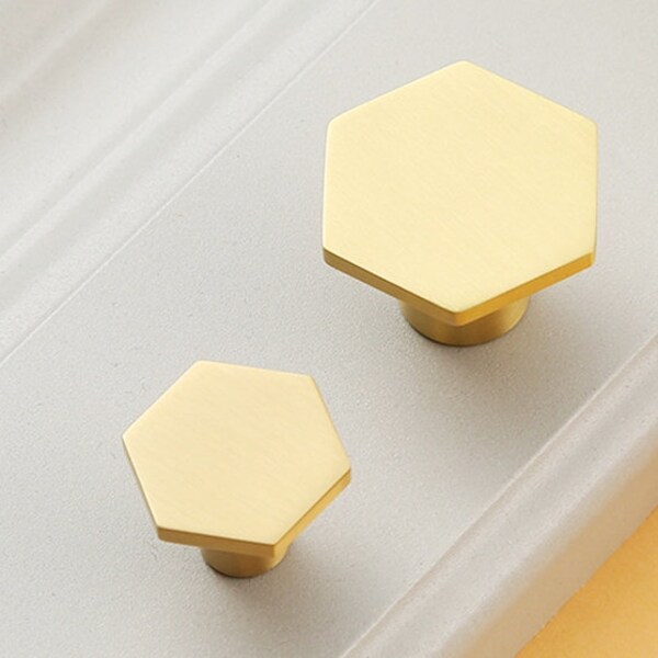 Hexagonal Drawer Handles - Etsy