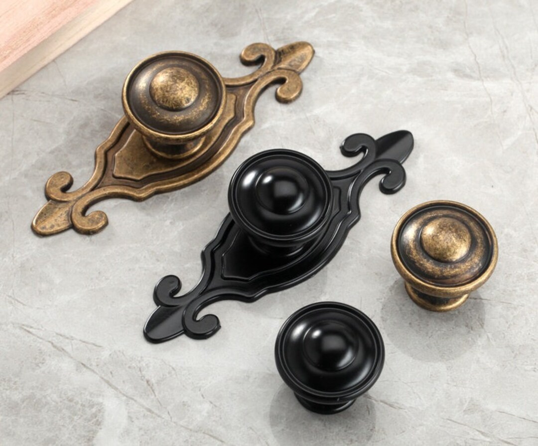 Cabinet Knob Pull Dresser Knobs Drawer Knob Pulls Handles Back - Etsy
