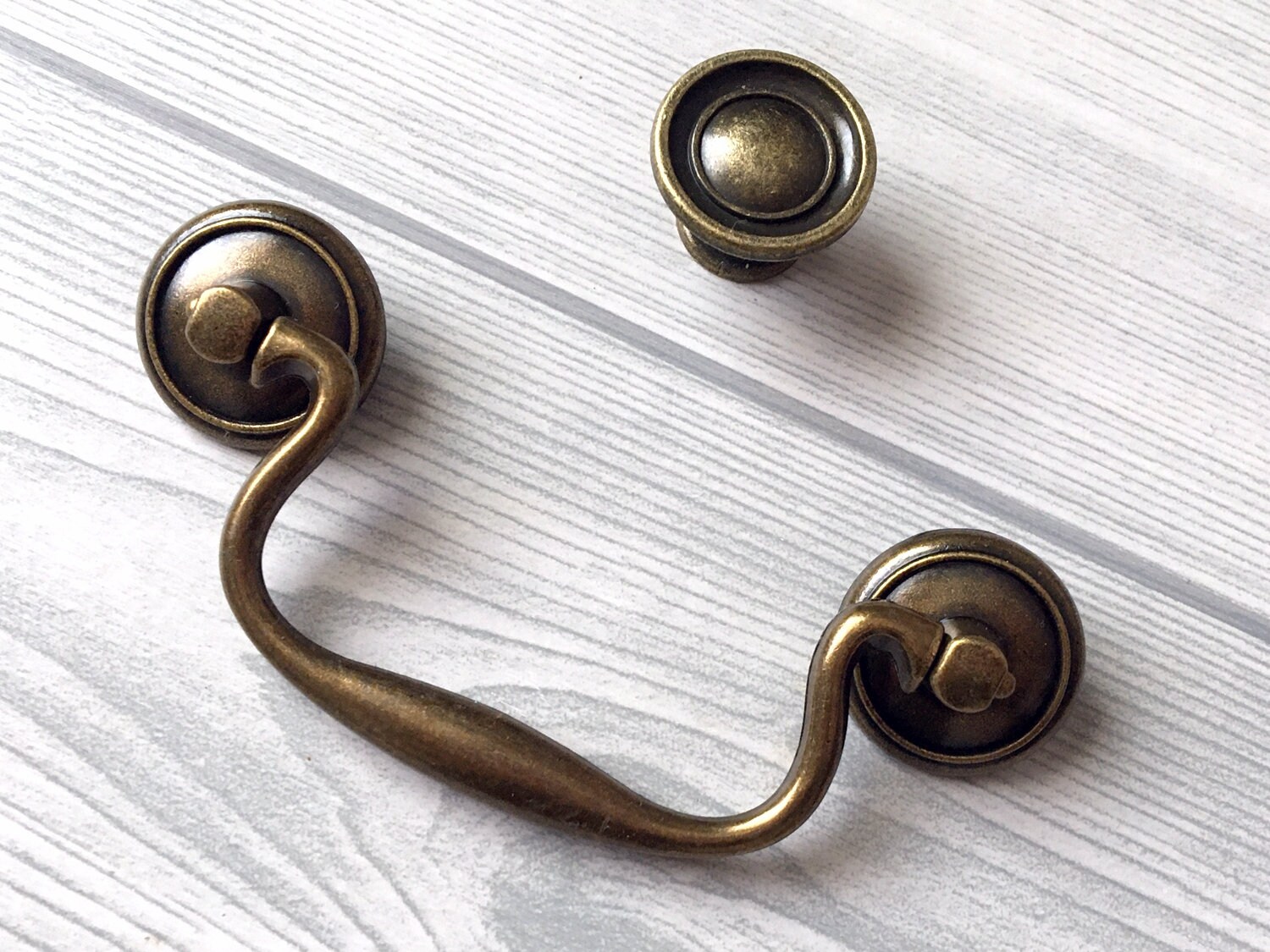 3.75 Drop Handle Bail Drawer Pulls Dresser Pull Handles | Etsy