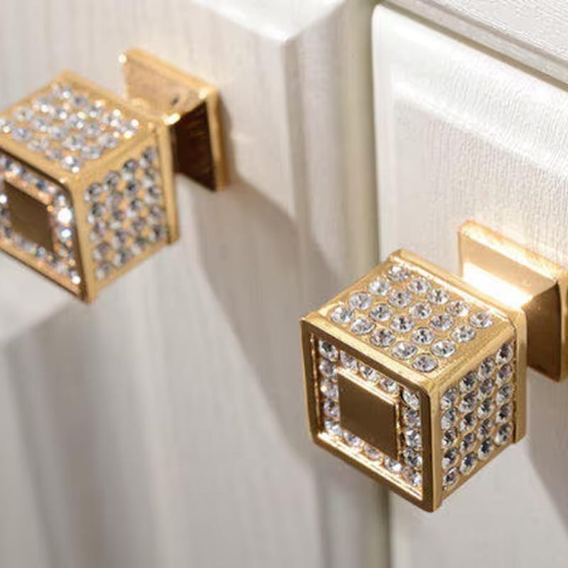 Rhinestone Knobs - Etsy