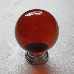 Glass Dresser Knob Amber Knobs Crystal Knob Drawer Knobs Pulls - Etsy