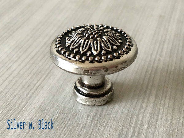 1 25 mm DIA Small Knob Tiny Knobs Shabby Chic Dresser | Etsy