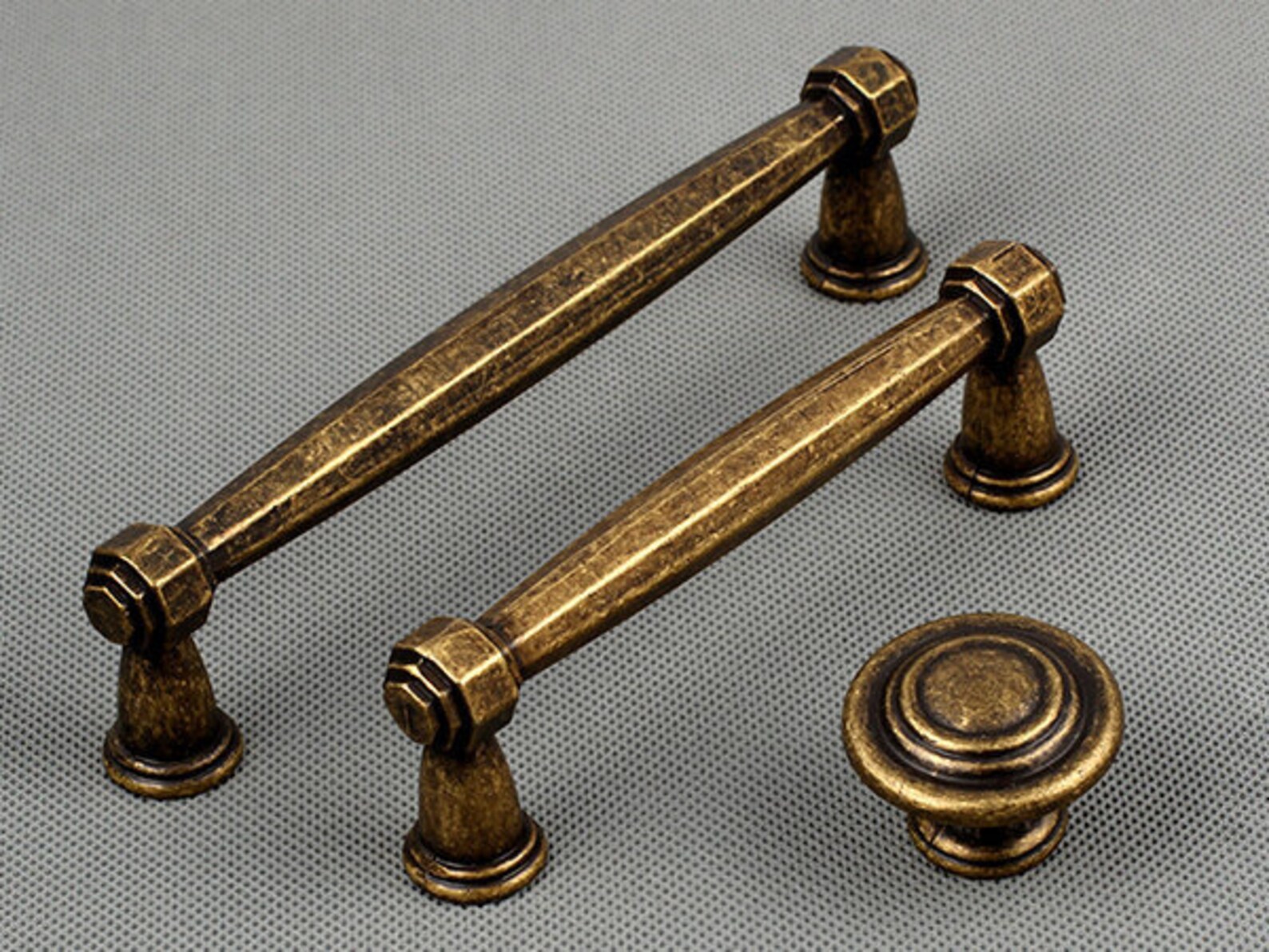 3.75 5 Antique Bronze Drawer Knobs Dresser Pulls - Etsy