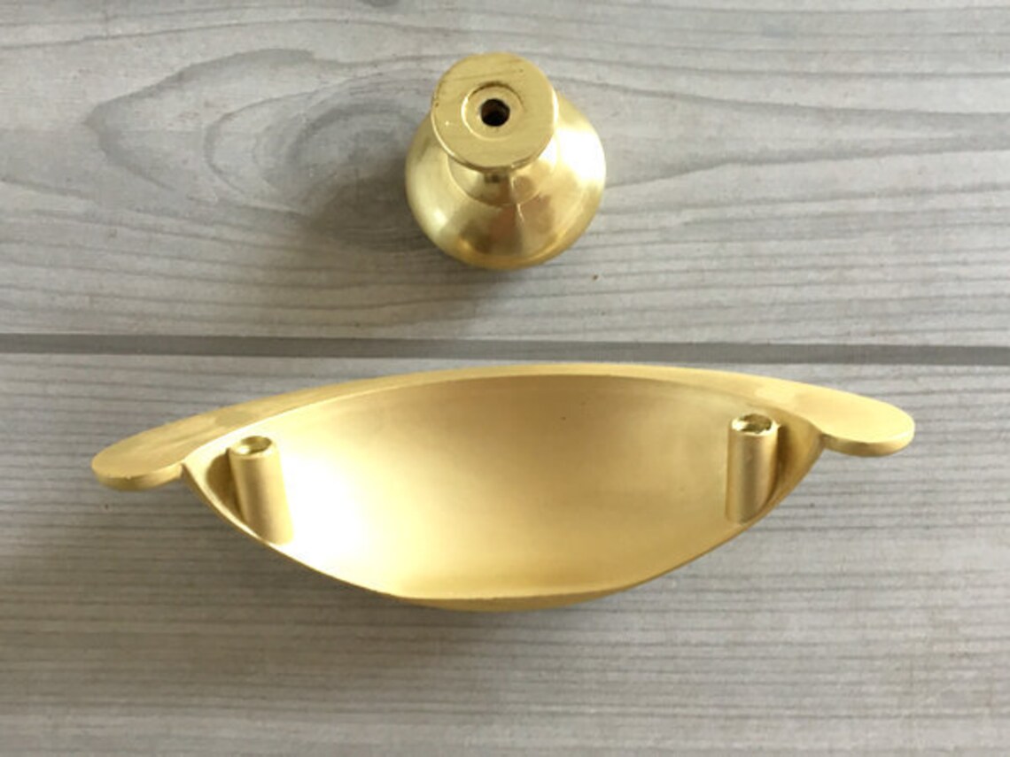 2 1/2 Cup Drawer Pull Handles Knobs Dresser Pulls | Etsy