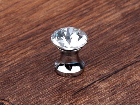 1/2 in Diameter Crystal Mini Knob Tiny Glass Knobs Jewelry Box - Etsy