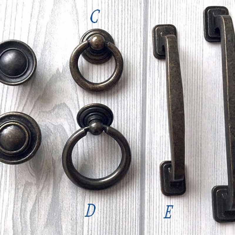 Rustic Cabinet Hardware - Etsy