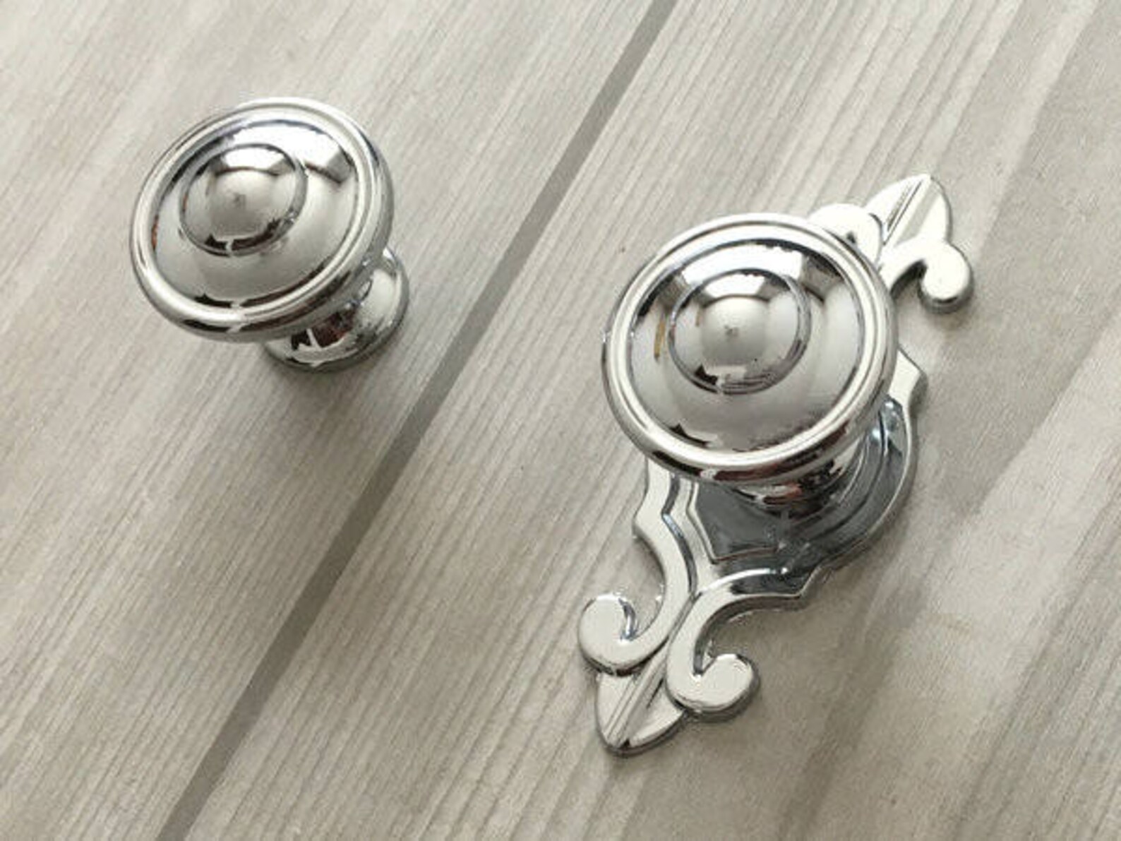 Silver Knob Drawer Knobs Dresser Knob Pulls Handles Kitchen - Etsy