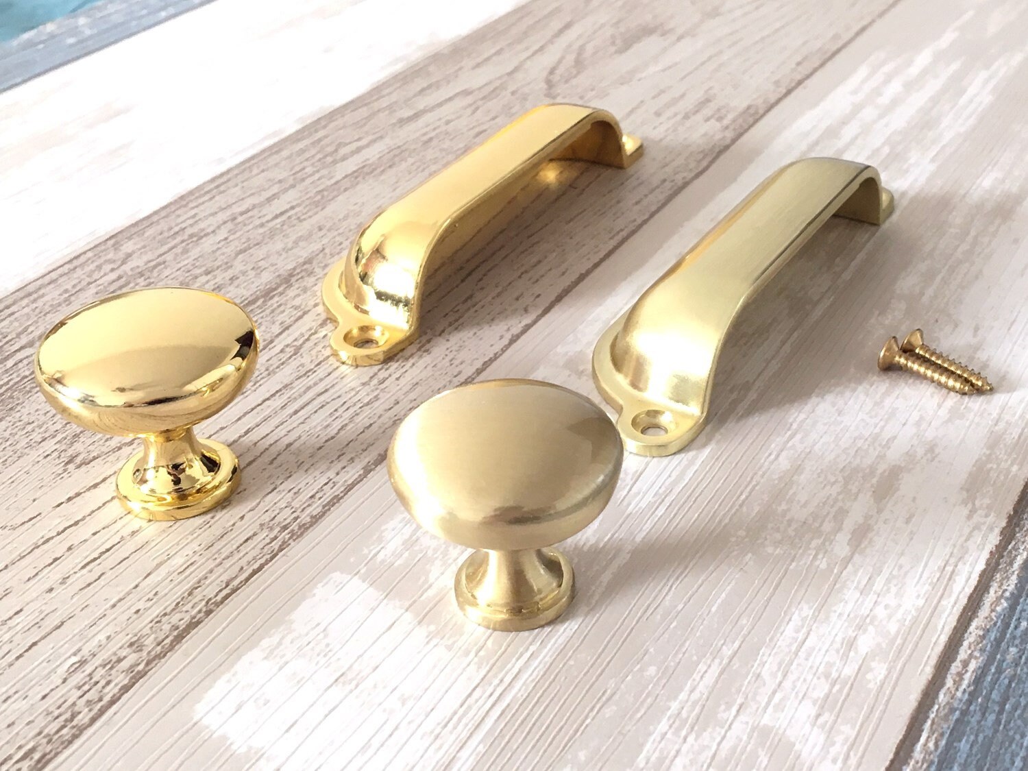 Gold Cup Handles Drawer Pull Door Pull Bin Dresser Pulls Knobs - Etsy