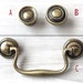 3.75 Drop Handle Bail Drawer Pulls Dresser Pull Handles Rustic Cabinet ...