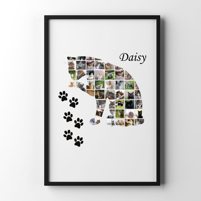 Cat Collage - Etsy