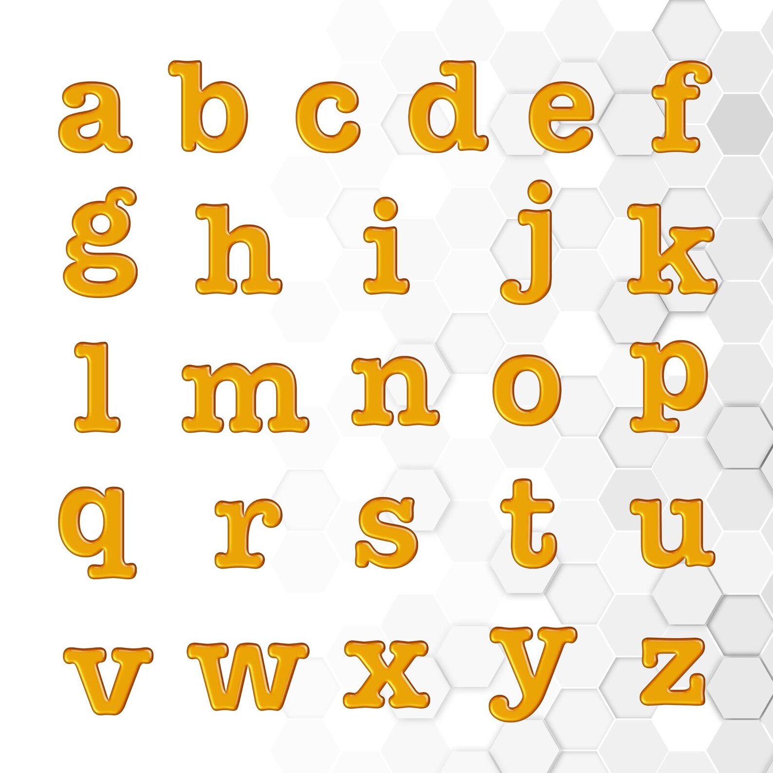Yellow Alphabet Letters and Numbers PNG, Honey Font Svg ,liquid Yellow ...