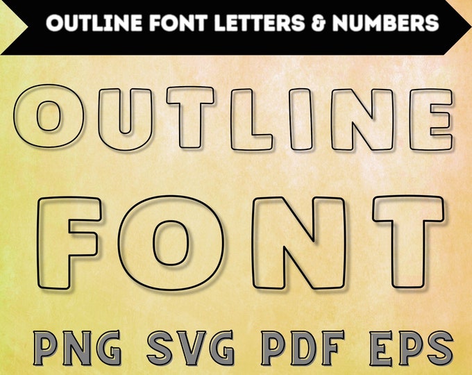 Block Font Letters SVG Bundle, Alphabet Cut Files for Cricut Silhouette ...