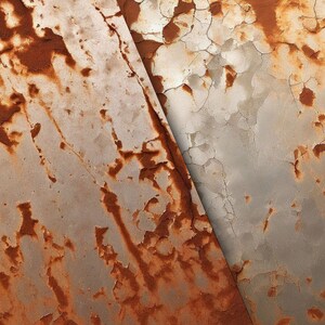 Rusty Metal Digital Paper Pack, Rusty Steel Backgrounds, Vintage ...