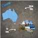 Editable Australian Map Photo Collage ,create Your Own Aussie Map Photo ...