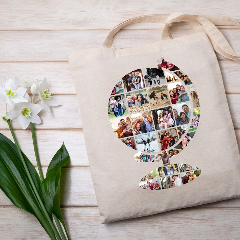 Globe Photo Collage Template | Globe Template | School Globe Collage ...