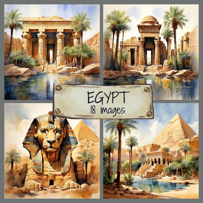Egypt Clip Art - Etsy