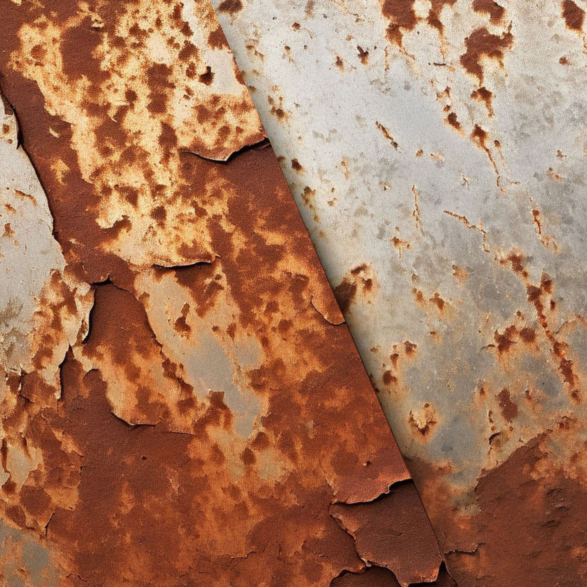 Rusty Metal Digital Paper Pack, Rusty Steel Backgrounds, Vintage ...