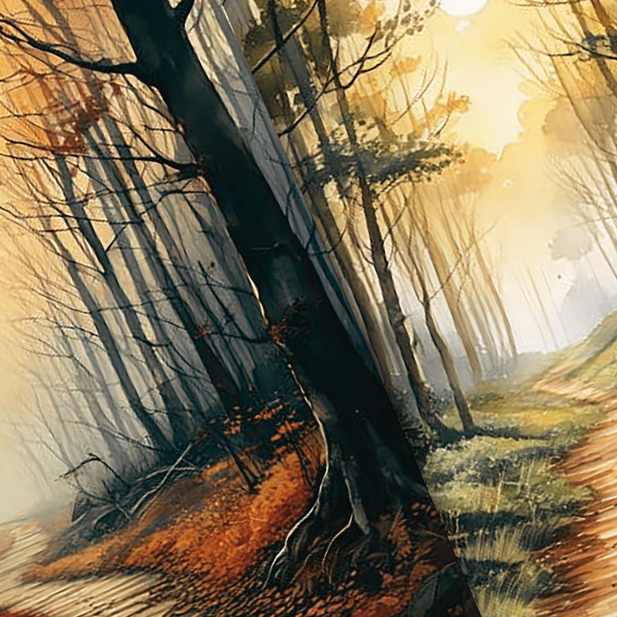 Deep Forest Digital Paper Pack,dark Forest Digital Scrapbooking Paper ...