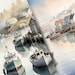 Vintage Harbour Clip Art Set, Digital Scrapbooking Papers, Vintage ...