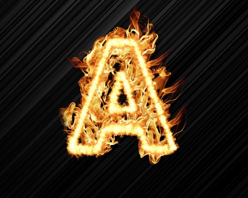 Fire Alphabet Letters and Numbers, Flaming Alphabet, Set of Letters ... Fire Alphabet Letters and Numbers, Flaming Alphabet, Set of Letters ...