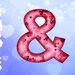 Valentines Alphabet Letters PNG Files, Heart Shape Upper Case and Lower ...