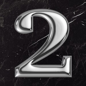 Silver Chrome Alphabet Letters, Liquid Silver Alphabet Letters in PNG ...