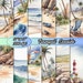 3D Water Waves Digital Paper, Sea Waves Digital Backgrounds ...