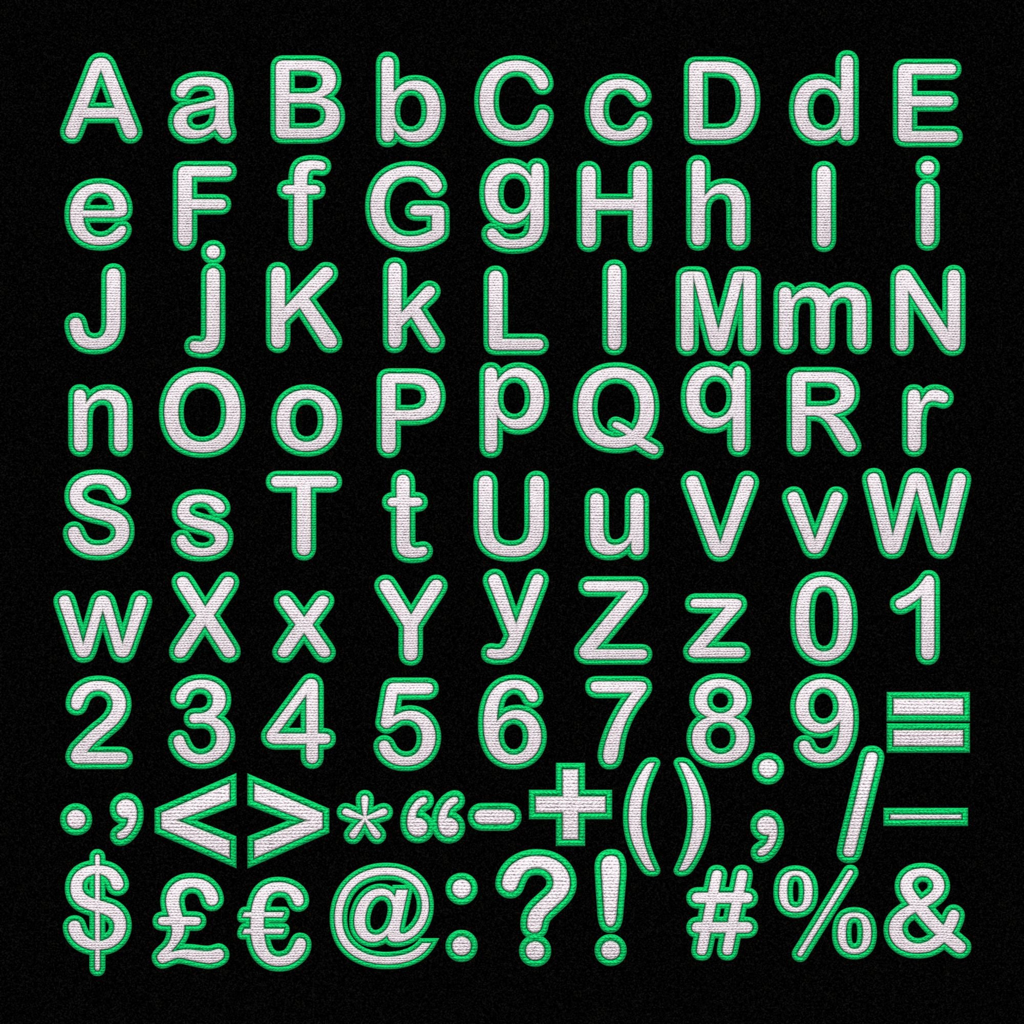 Knit Alphabet Letters and Numbers PNG, Crochet Font Svg , Wool Knitting ...