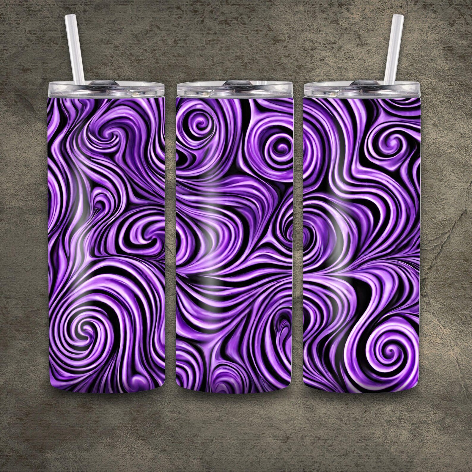 Colorful Wavy Digital Paper, Wavy Swirl Backgrounds, Liquid Marble ...