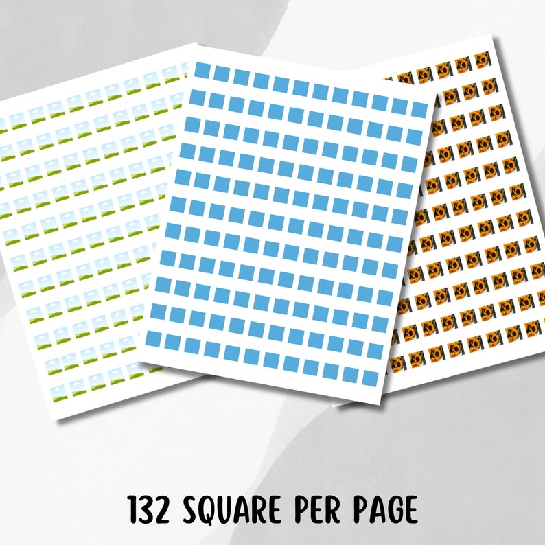 0.5 Inch Square Template 0.5 Template in Psd Eps Pdf - Etsy