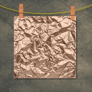 100 Colorful Foil Digital Paper Pack, Wrinkled Foil Patterns, Foil ...