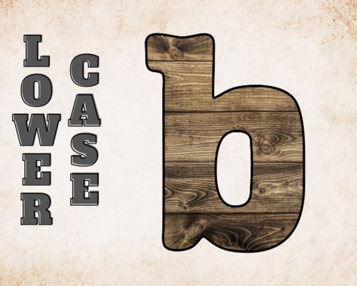 Western Themed Alphabet Letters Font, Wild West/cowboy Upper Case and ...