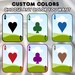 Design Your Own Playing Cards Canva Template,ace Playing Cards Canva ...