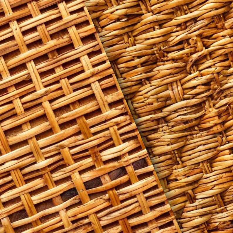 Wicker Basket Texture Digital Papers, Wicker Weave Backgrounds,nature ...