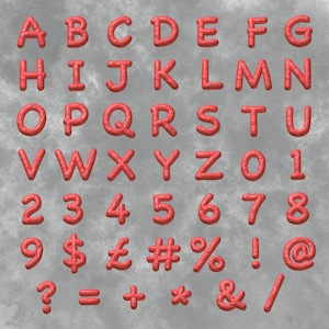 3D Play Dough Alphabet Letters Clip Art Set, Clay Font SVG, Modeling ...