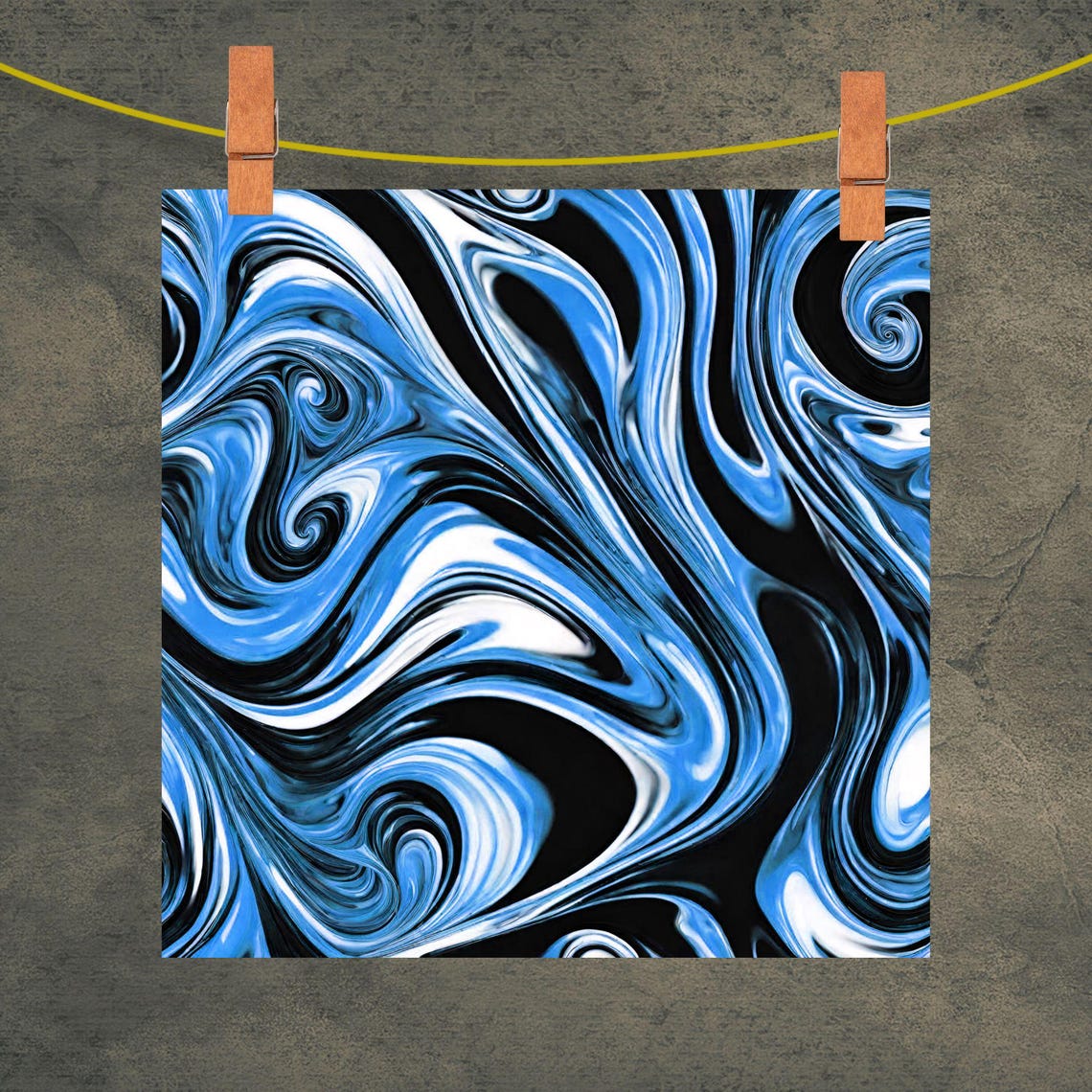 Colorful Swirls Digital Paper, Abstract Texture Backgrounds, Marble ...