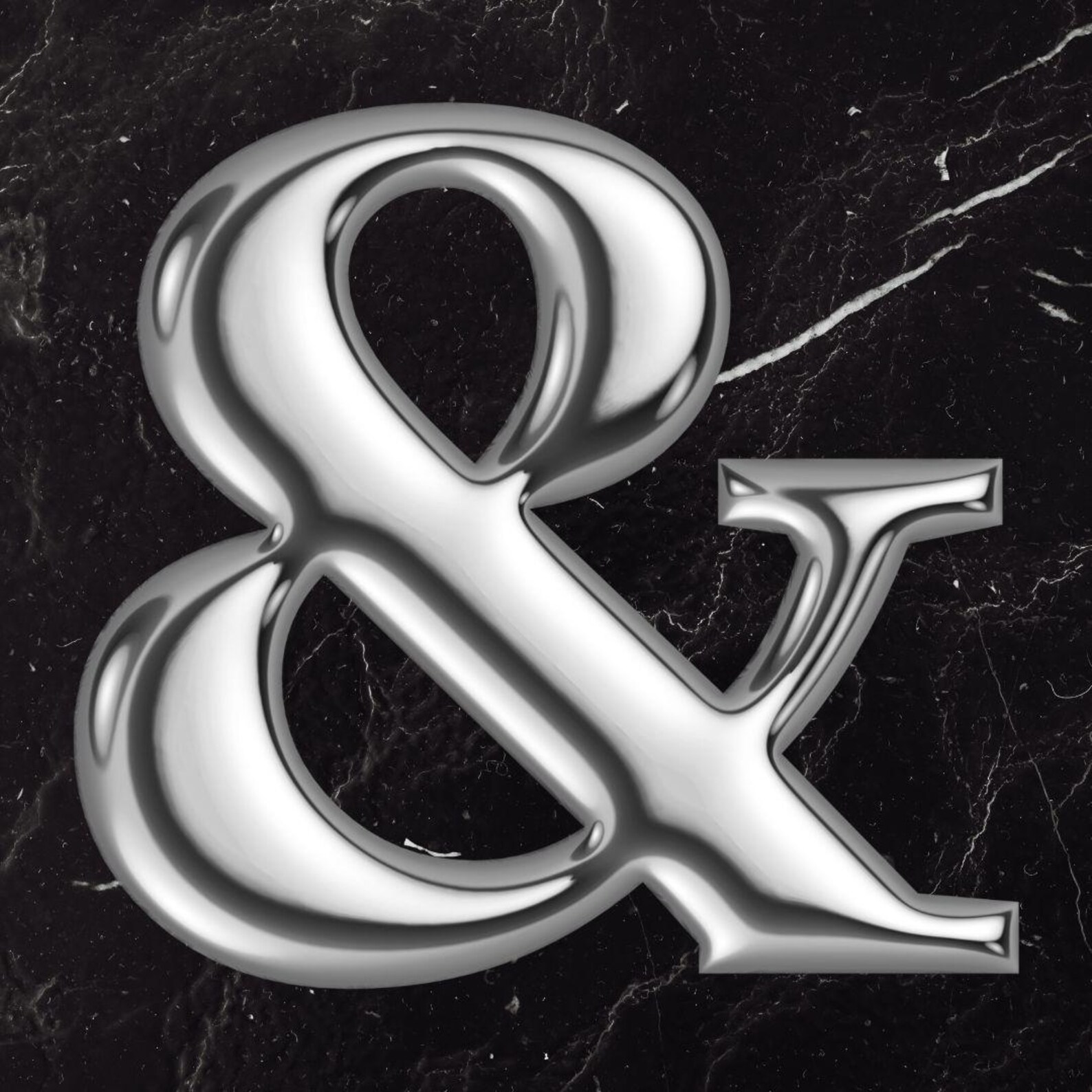 Silver Chrome Alphabet Letters, Liquid Silver Alphabet Letters in PNG ...