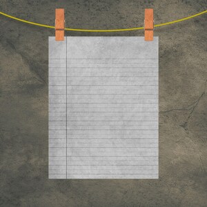 Grey Vintage Writing Paper,school Digital Paper,junk Journal Pages ...