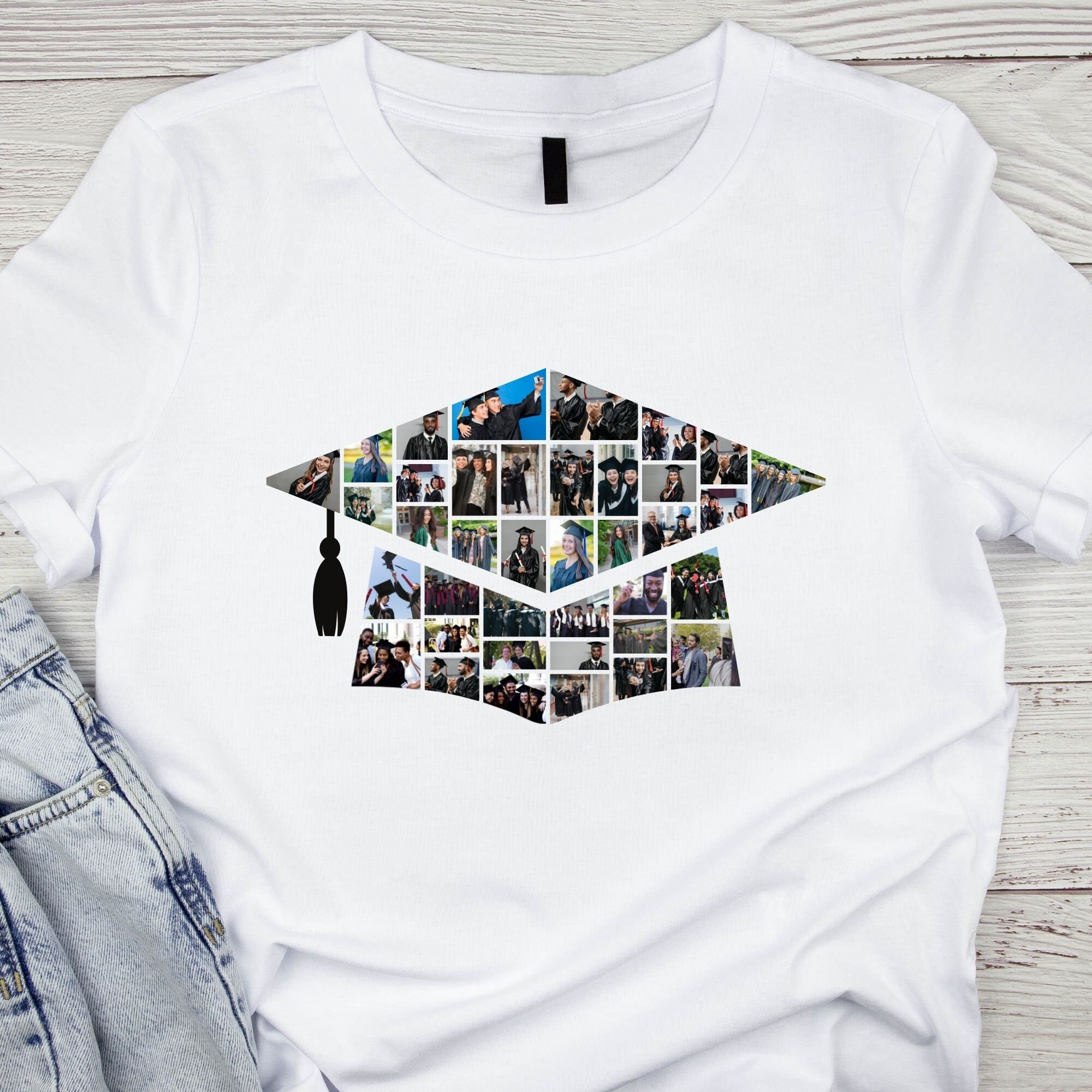 Graduation Cap Photo Collage 38 Pcs Graduation Cap Photo Collage Canva ...